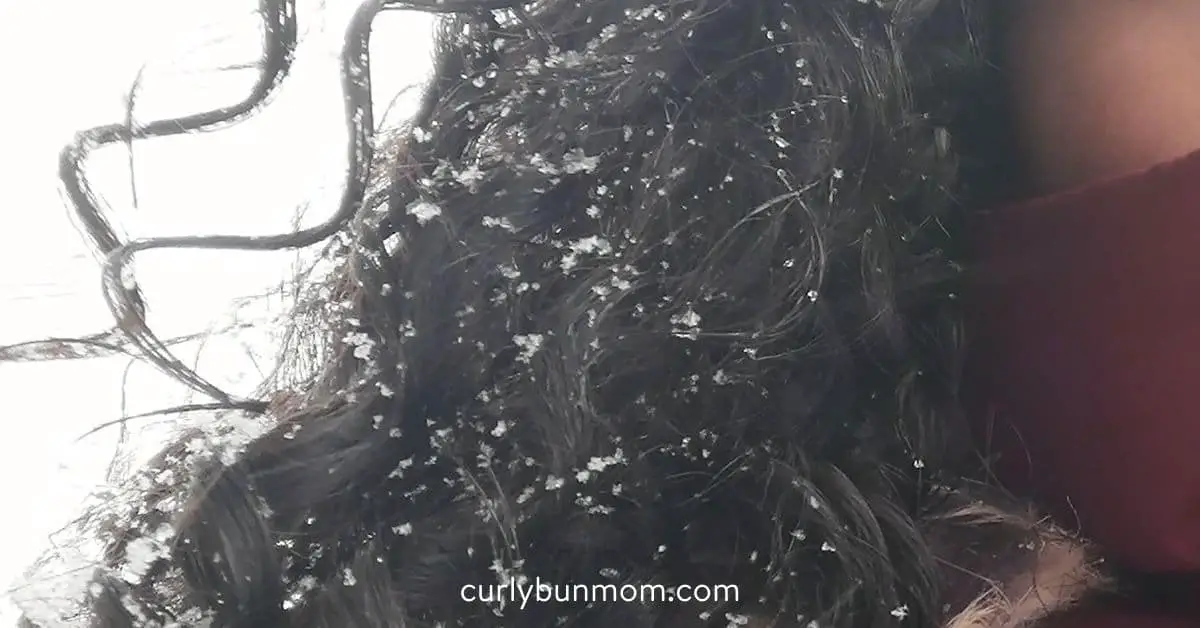 The Best Winter Curly Hair Products And Curly Girl Routine Curly Bun Mom