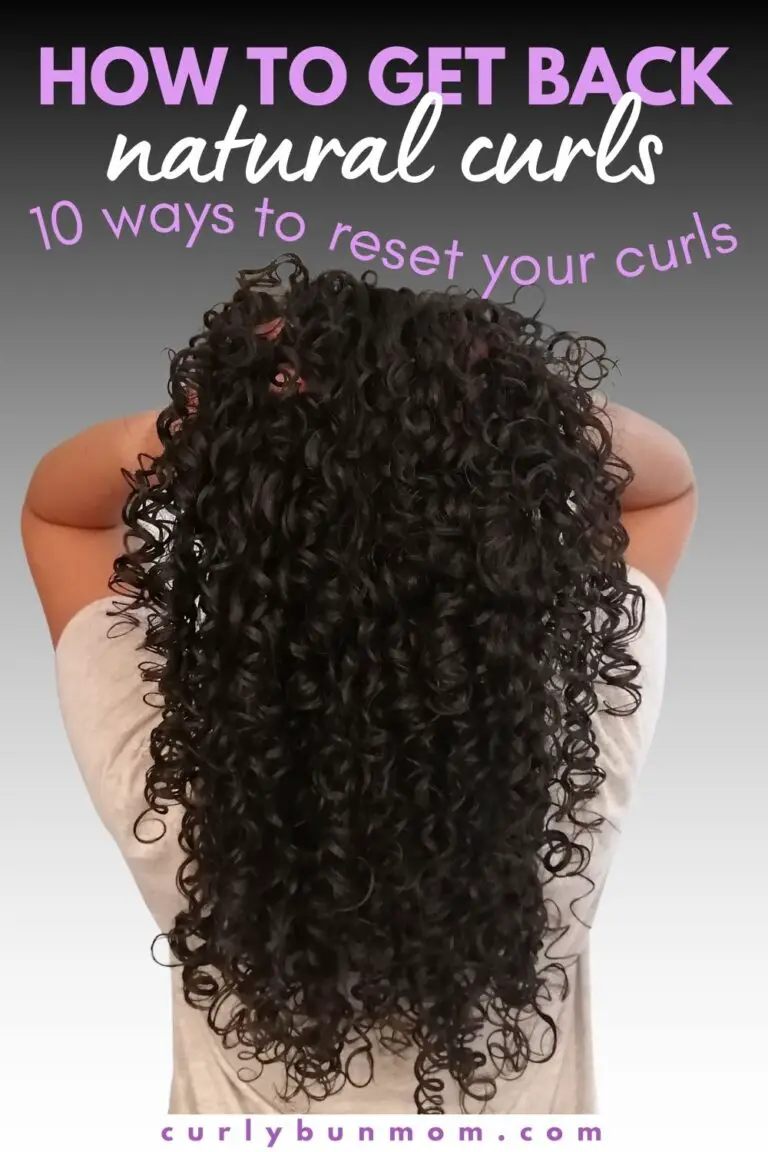 Why Is My Naturally Curly Hair Not Curly Anymore?- 9 Reasons Why & How To Fix It - Curly Bun Mom